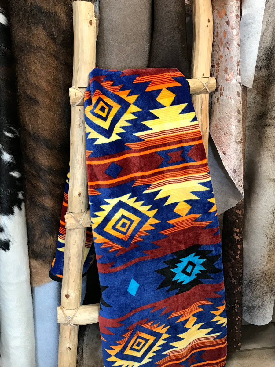 Kids Plush 2-ply - Dakota Navy– Cherokee Trading Post OK