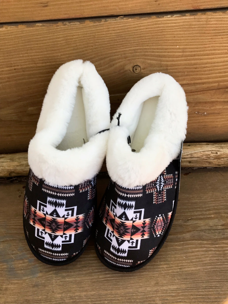 Nativo Aztec Slippers– Cherokee Trading Post OK