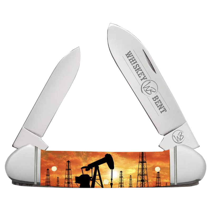 Whiskey Bent Pump Jack Sunset Canoe WB12-02– Cherokee Trading Post OK
