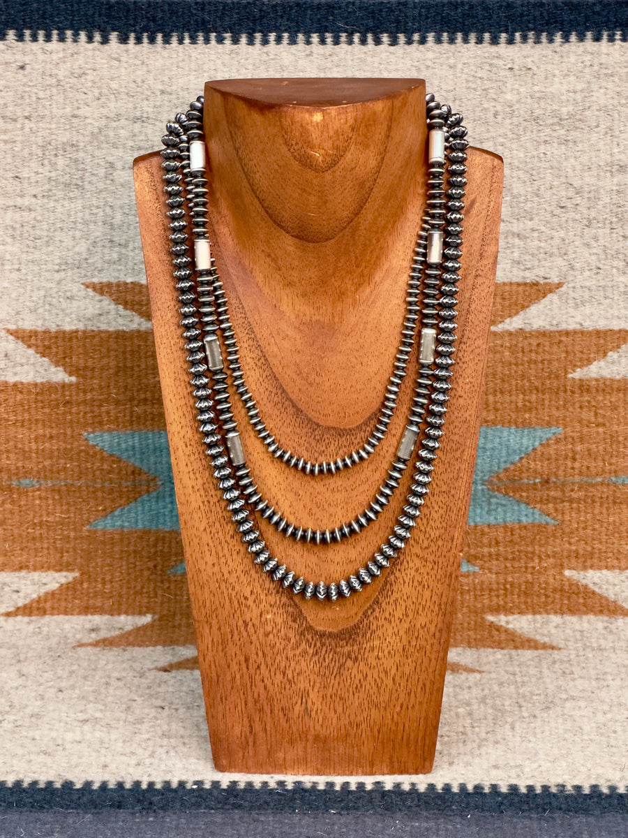 3 STRAND NAVAJO PEARL NHI– Cherokee Trading Post OK