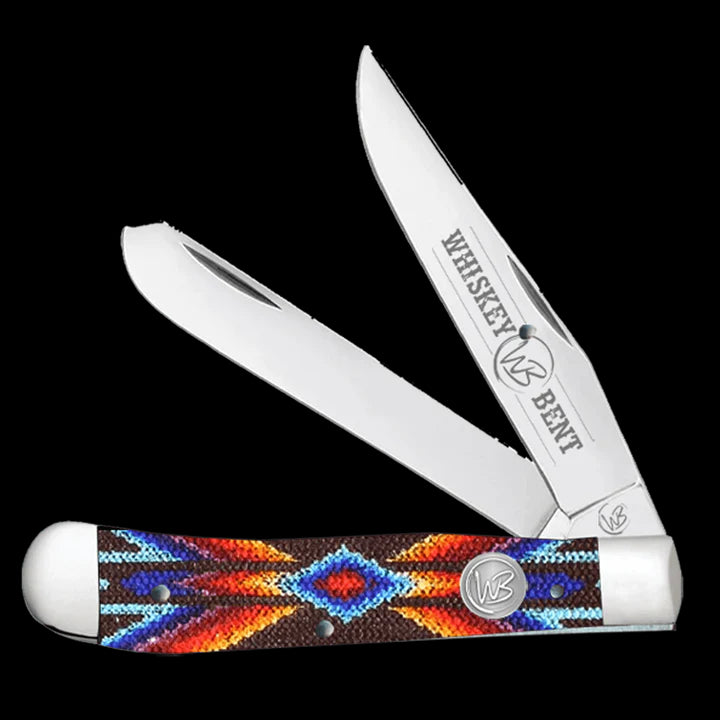 Whiskey Bent Southwest Starburst Trapper Knife WB11-03– Cherokee ...